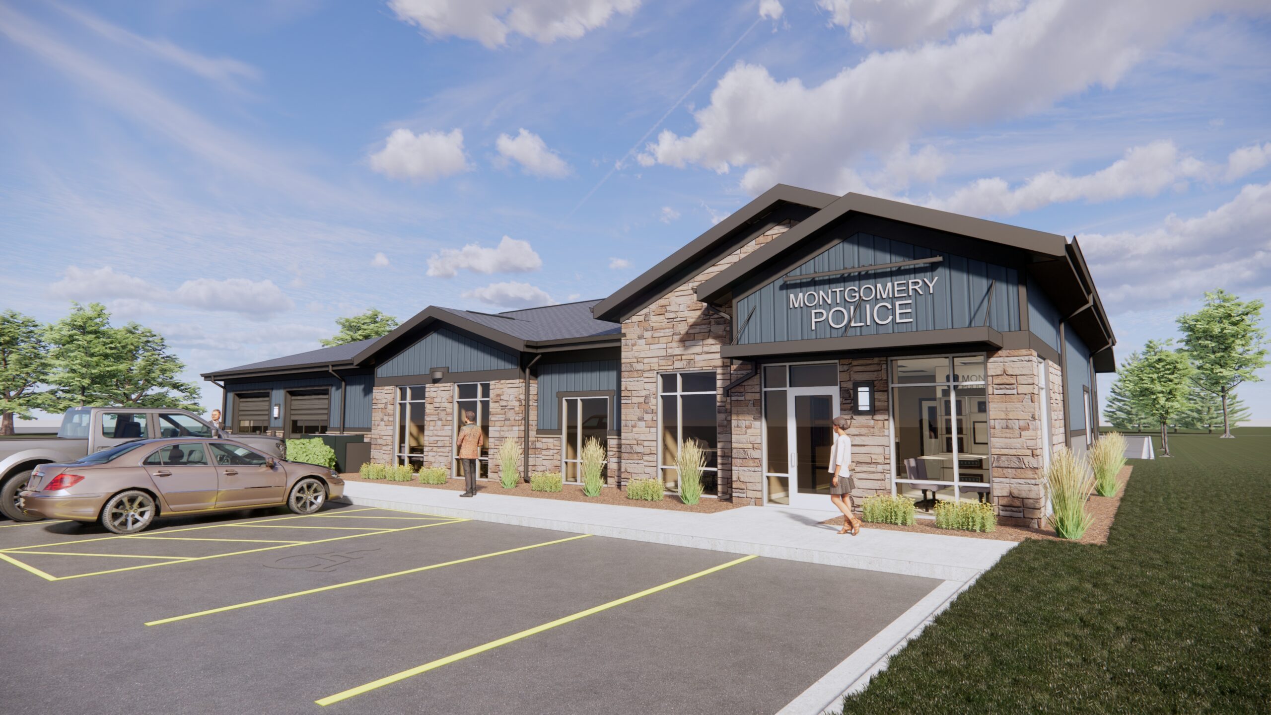 Montgomery Police Station • Brunton Architects